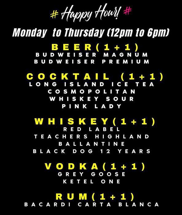 Menu of Hashtag 88, Marathahalli, Bangalore