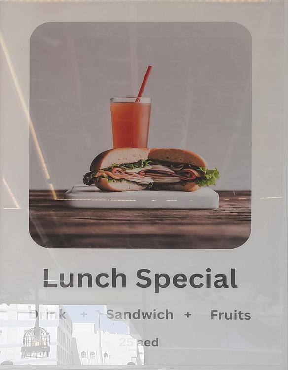 Menu of Brew Spot, Al Nahyan, Abu Dhabi