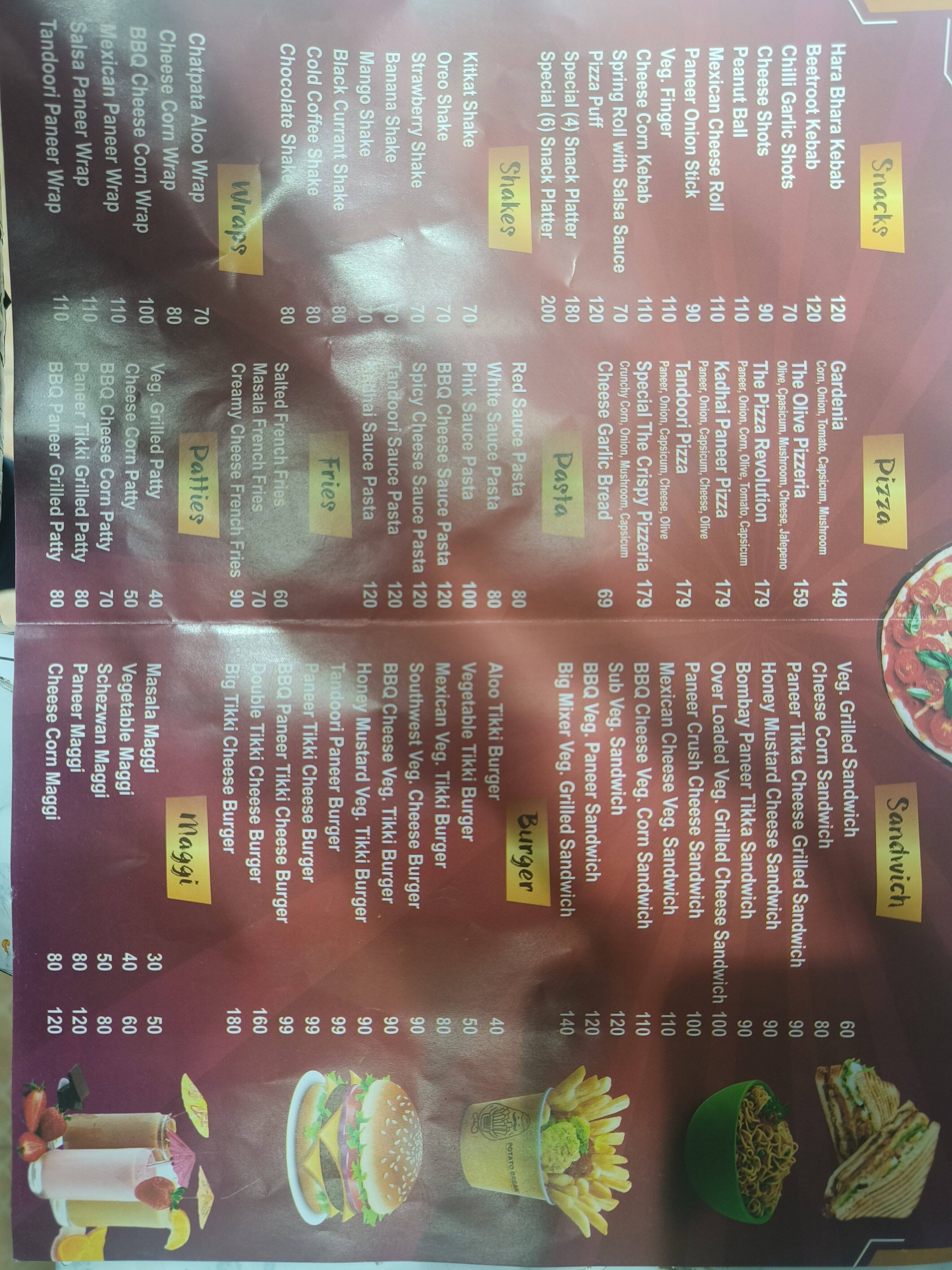 Menu of Foodyy Delight, Phase 3, Mohali