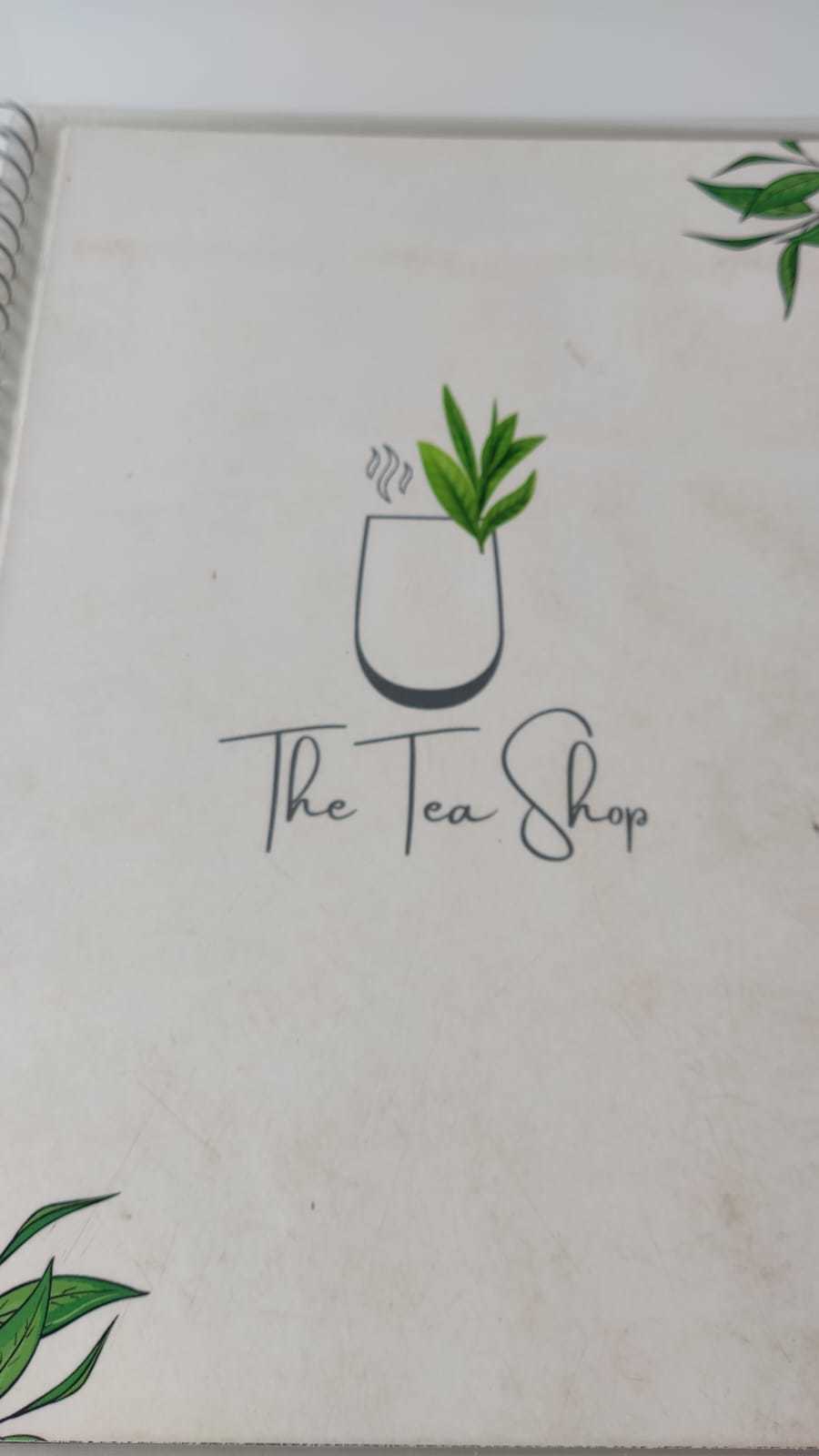 Menu of The Tea Shop, Vagator, Goa