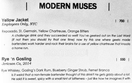 Menu at The Curator cafe, Makati, Archives d' Homme et Femme