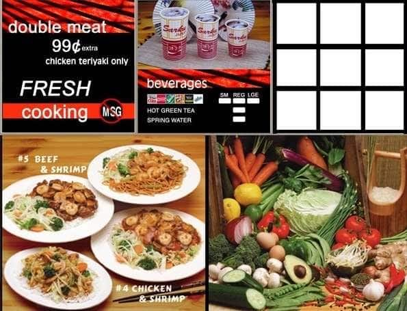 Menu at Sarku Japan restaurant, Coral Springs