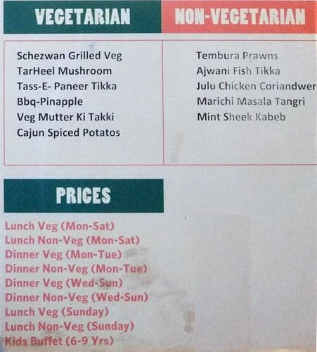 Barbeque Nation Menu, Menu for Barbeque Nation, Tonk Road, Jaipur - Zomato