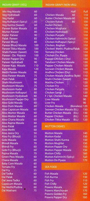 Food Junction Menu, Menu for Food Junction, BTM, Bangalore - Zomato