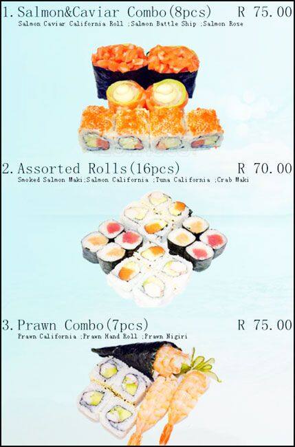 Menu at Food Works restaurant, Johannesburg