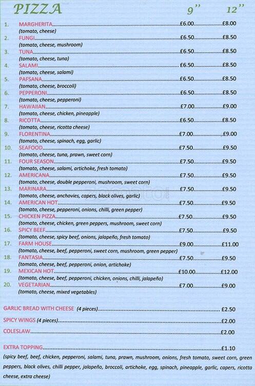 Chickpizz Menu, Menu for Chickpizz, Stoke Newington, London - Zomato UK