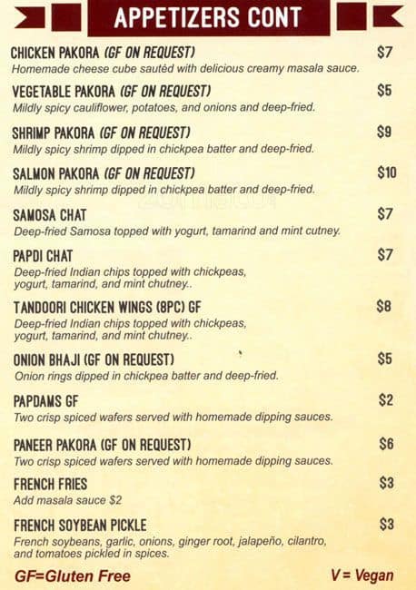 Menu at Yak And Yeti pub & bar, Denver, E Hampden Ave