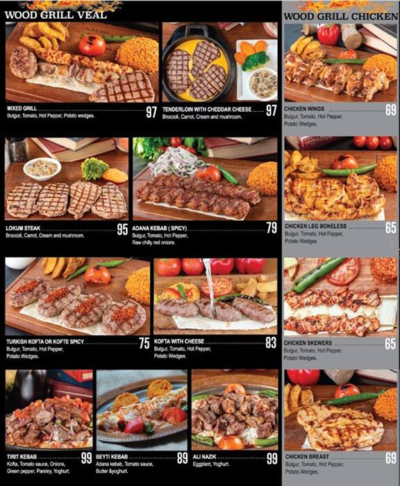 Menu at The Qasab Restaurant / The Pointe Palm Jumeria, Dubai