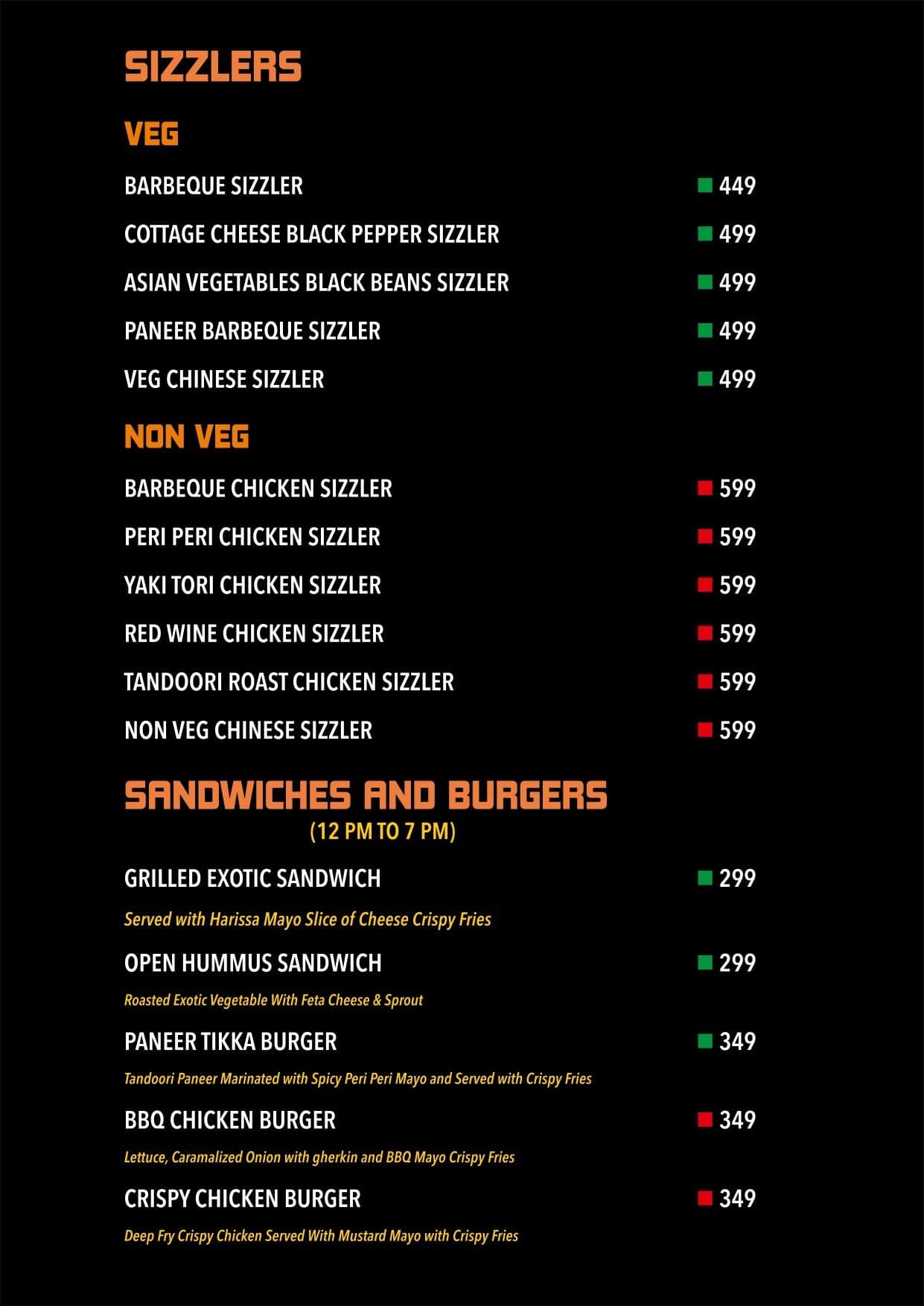 Menu at Ludo Kitchen & Lounge Best Live Music & Lounge Bar in Mira Road ...