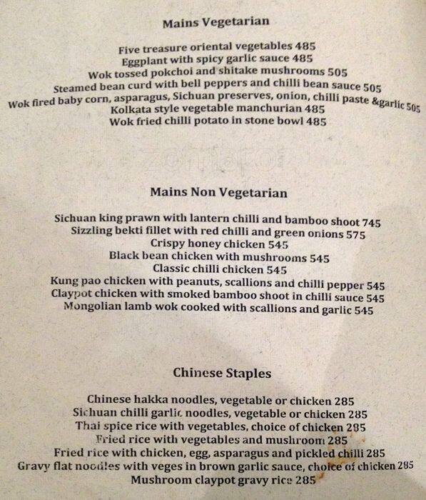 Menu at Ivory Kitchen, Kolkata, NO.22