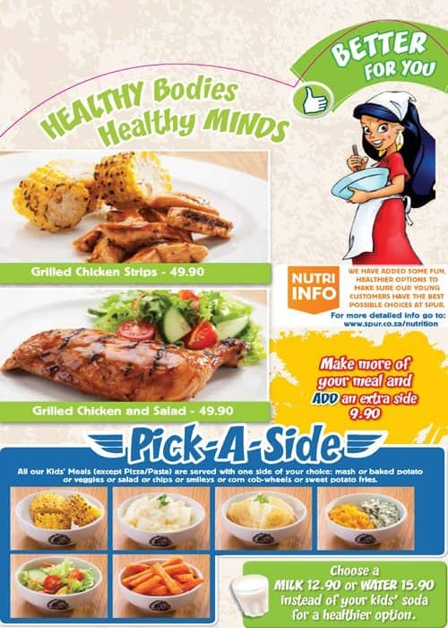 Menu at Misty Lake Spur Steak Ranch restaurant, Germiston