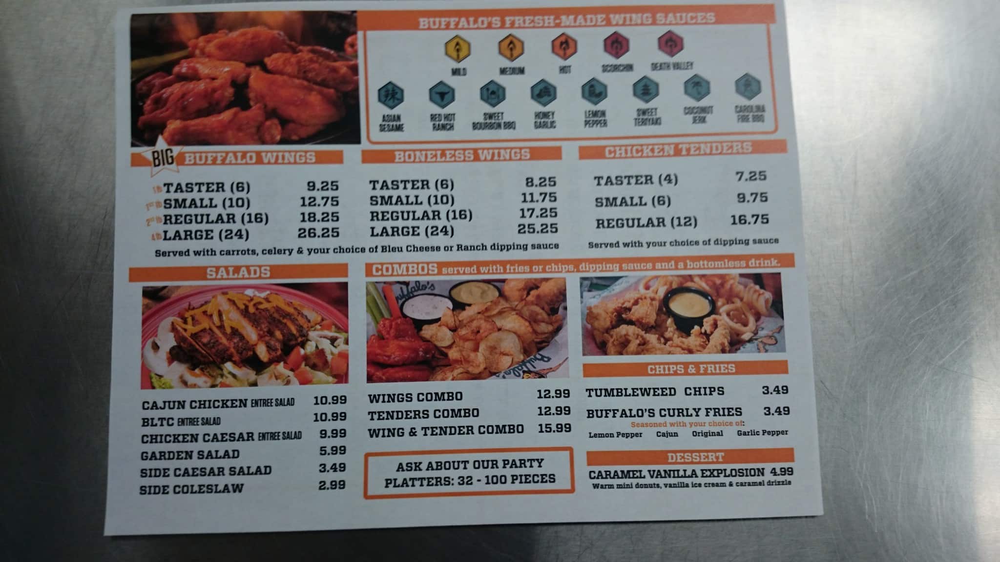 Menu at Fatburger Mission fast food, Mission