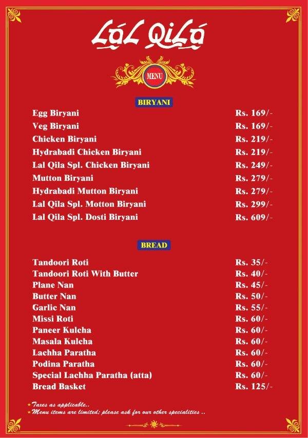 Menu at Chak Ke Jana, Bhubaneswar, 9R3G+4PJ