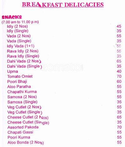 Chutney Menu, Menu for Chutney, Kodailbail, Mangalore - Zomato