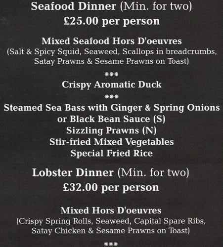 Menu at Welcome Inn, 49 High Street - Restaurant prices