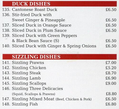Menu at Welcome Inn, 49 High Street - Restaurant prices