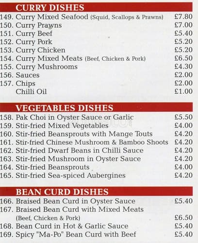 Menu at Welcome Inn, 49 High Street - Restaurant prices