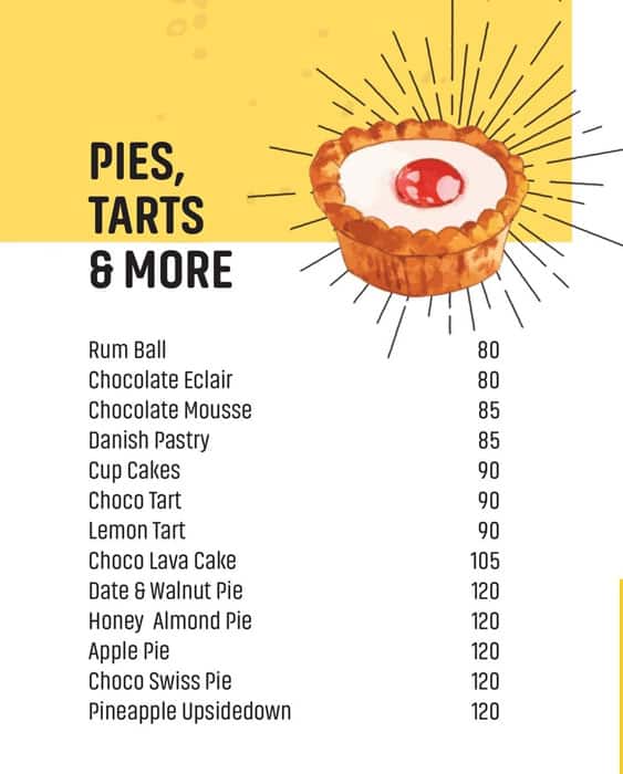 Menu at Open Oven Bakehouse, Delhi, GF-15