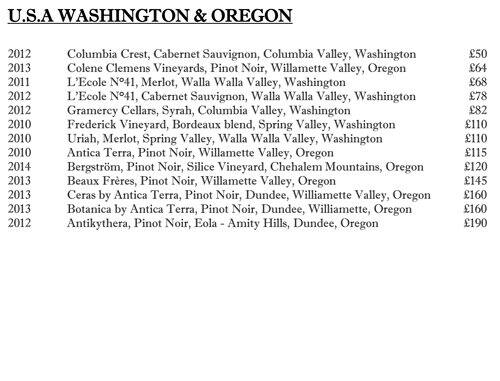 Menu at Goodman - Mayfair steakhouse, London, 24-26 Maddox St