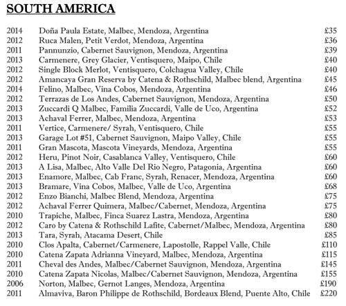 Menu at Goodman - Mayfair steakhouse, London, 24-26 Maddox St