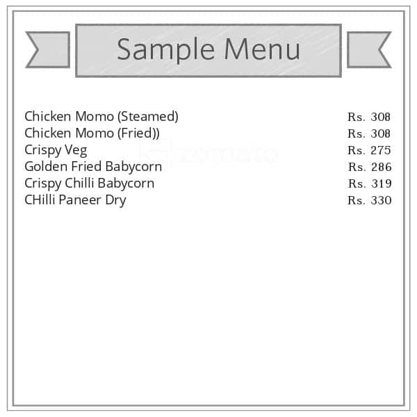 Menu of Hatari Since 1966, Bow Bazar, Kolkata