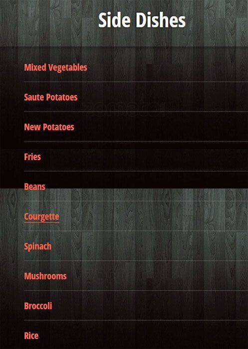 Menu at Assos Restaurant, Dartford