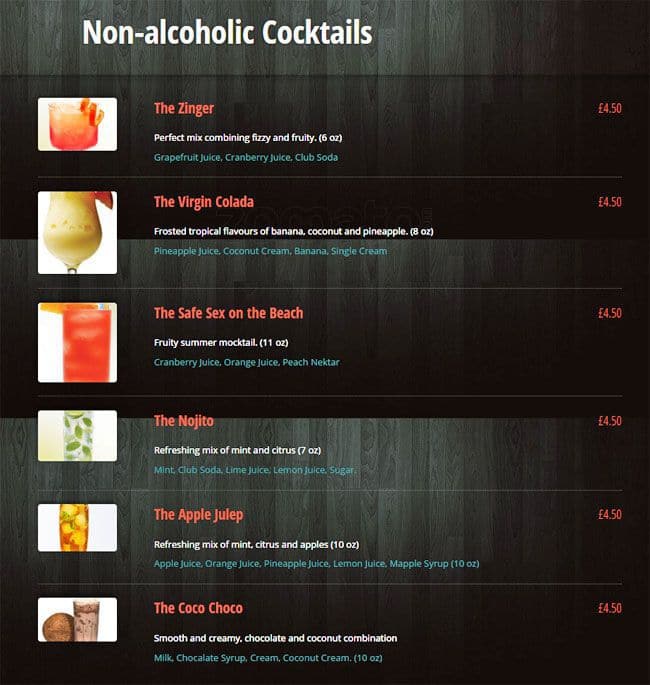 Menu at Assos Restaurant, Dartford