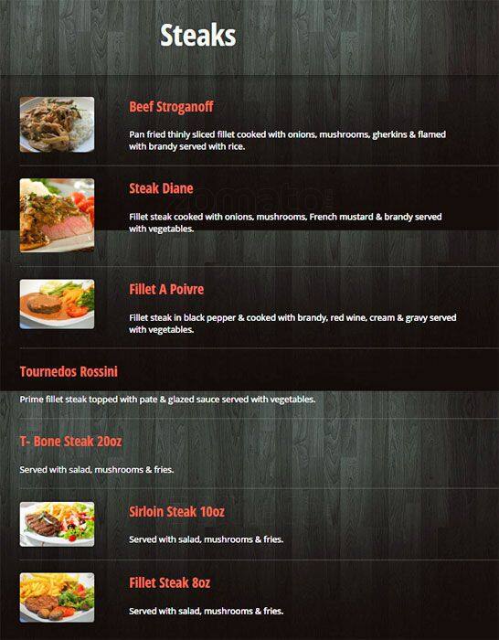 Menu at Assos Restaurant, Dartford