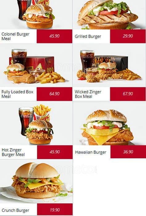 Menu at KFC Hartbeespoort (Sediba) restaurant, Hartbeespoort, Cnr Ou ...