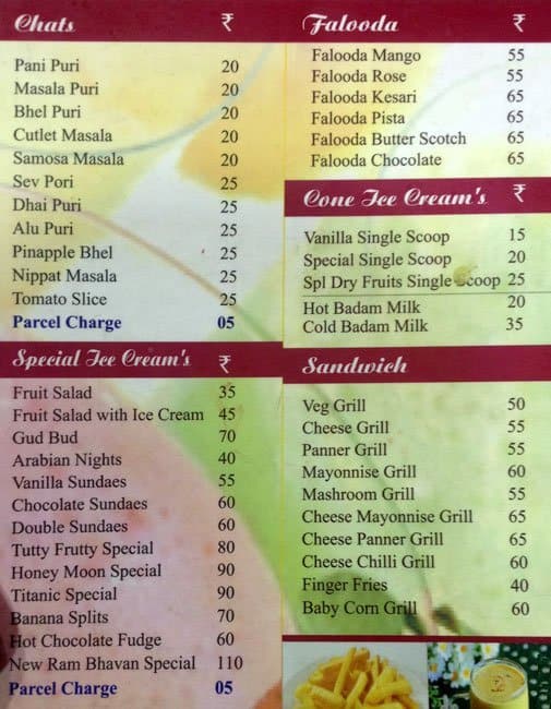 Rambhavan Sweets Menu, Menu for Rambhavan Sweets, Nagarbhavi, Bangalore ...