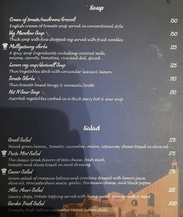 Govindam Retreat Menu, Menu for Govindam Retreat, Pink City, Jaipur ...