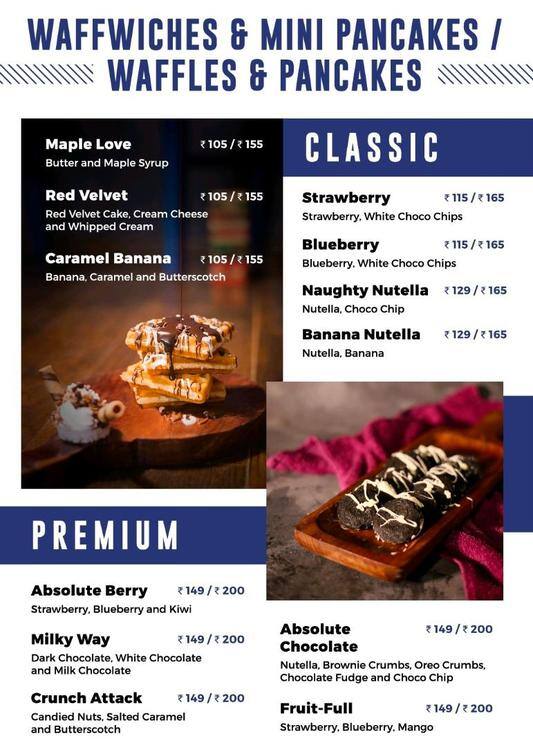 Menu at The Secret Kitchen, Mumbai, 4