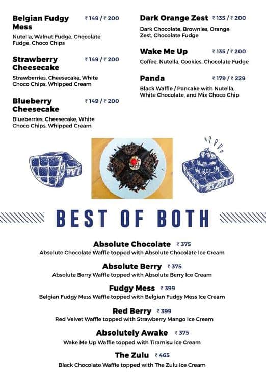 Menu at The Secret Kitchen, Mumbai, 4