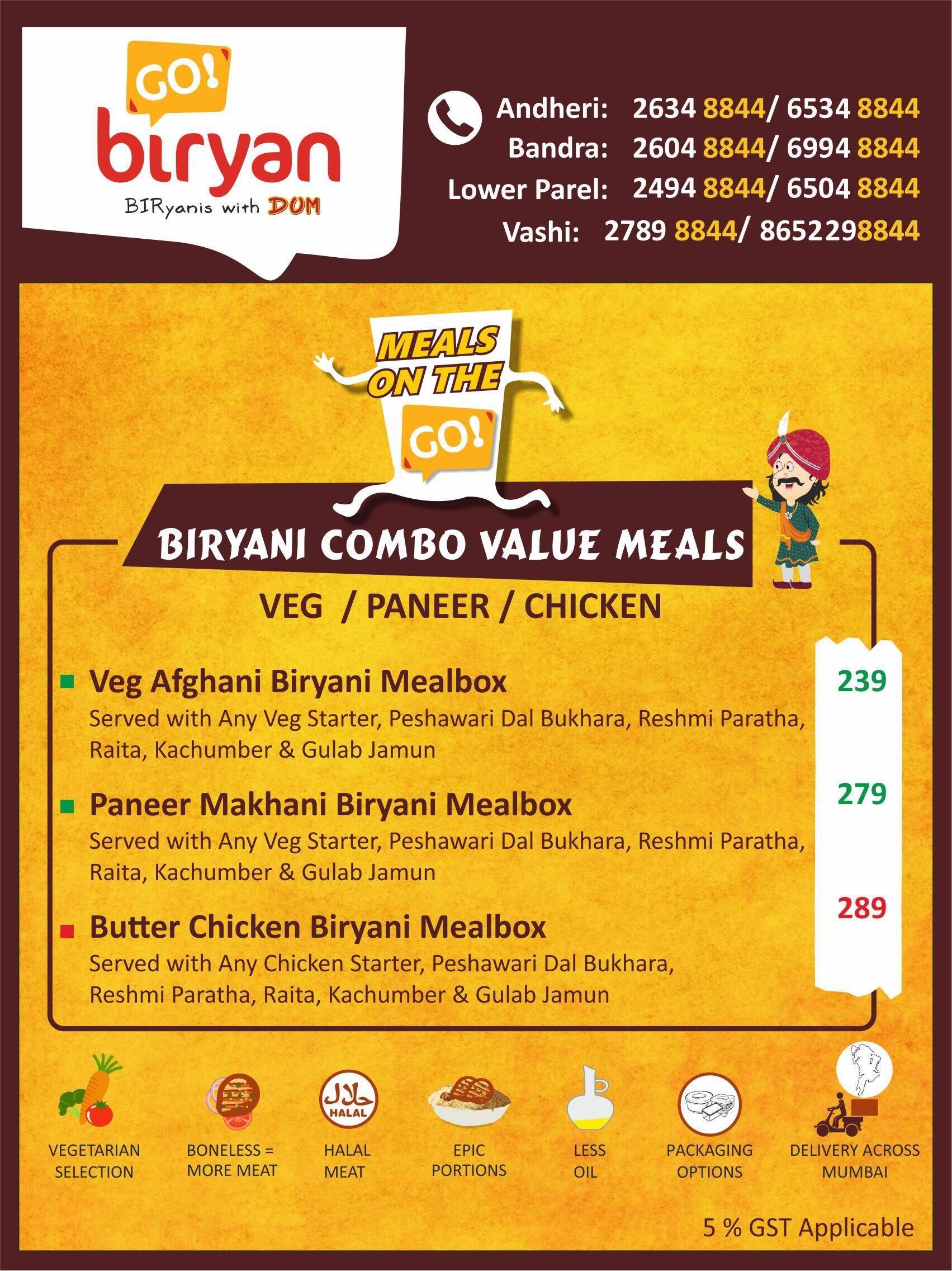 Go Biryan, Andheri Lokhandwala, Andheri West, Mumbai - Zomato