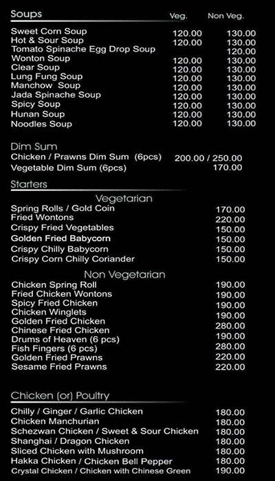 Menu of Food Season Multi Cuisine Family Restaurant, Mogappair, Chennai