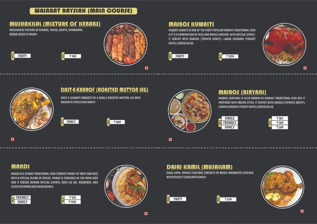 Menu at MYIDA FOODS, Lucknow