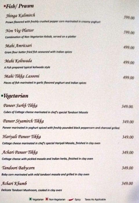 Menu at Hotel Gargee Grand Best Hotel in Patna Bihar, Patna