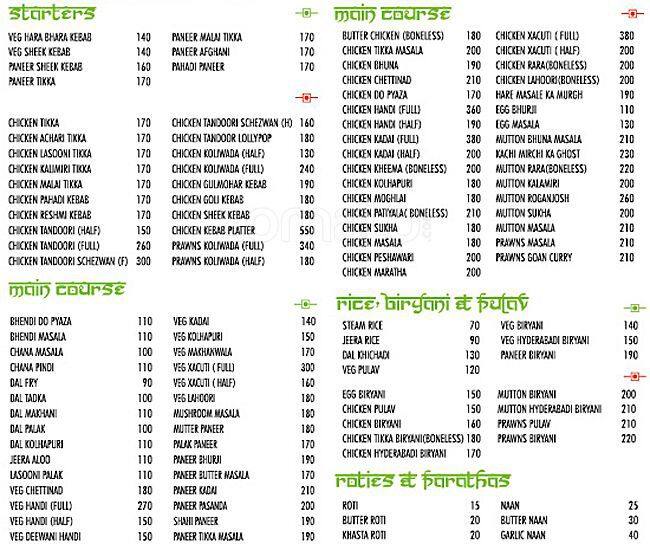 Cheftoon Menu, Menu for Cheftoon, Bhandup, Mumbai - Zomato