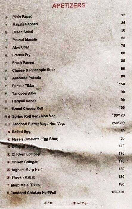 Long Bar Menu, Menu for Long Bar, Khatipura Road, Jaipur - Zomato