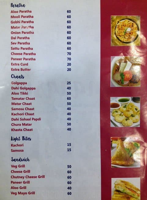 Menu at Banarasi, Indore, LG-5