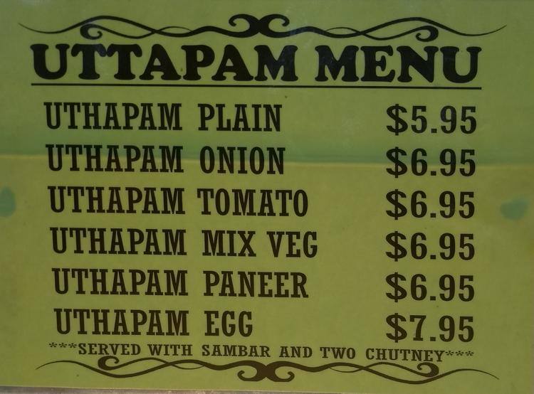 Menu at MKS Spices'n Things fast food, Dandenong