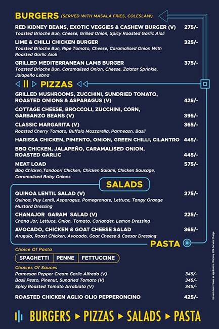 Menu at Radio Bar Chembur, Mumbai