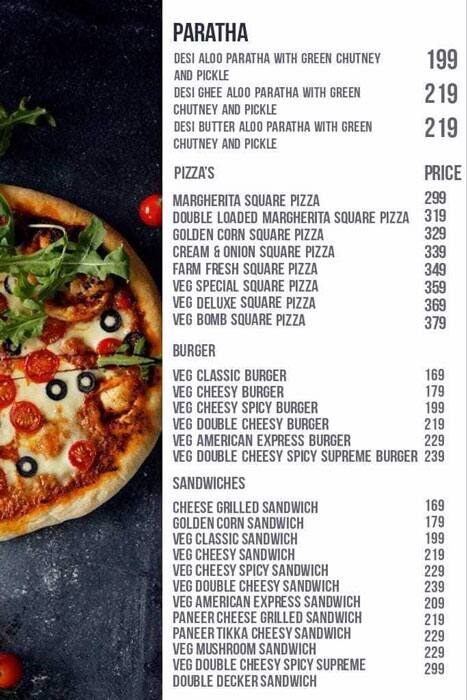 Menu of Sardar Ke Desi Parathe, Ghodbunder Road, Thane