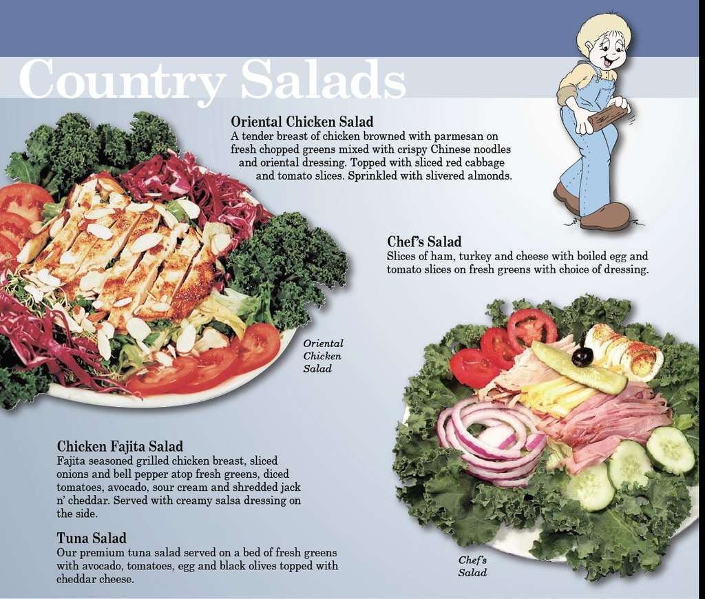 Menu at Country Waffles restaurant, Lemoore