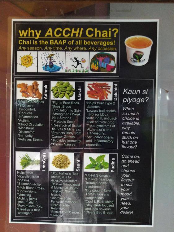Menu at Chai Point - Chhatrapati Shivaji Airport Terminal 2, Mumbai ...