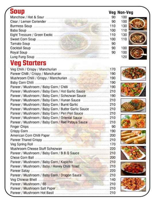 Menu of Fast & Foodie Us, Kalwa, Thane