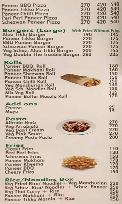 Menu at Fatboy - The Food Mafia, Thane