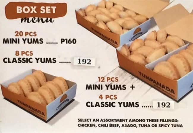 Yumpanada Menu, Menu for Yumpanada, Filinvest City, Muntinlupa City ... Yumpanada Menu, Menu for Yumpanada, Filinvest City, Muntinlupa City ...