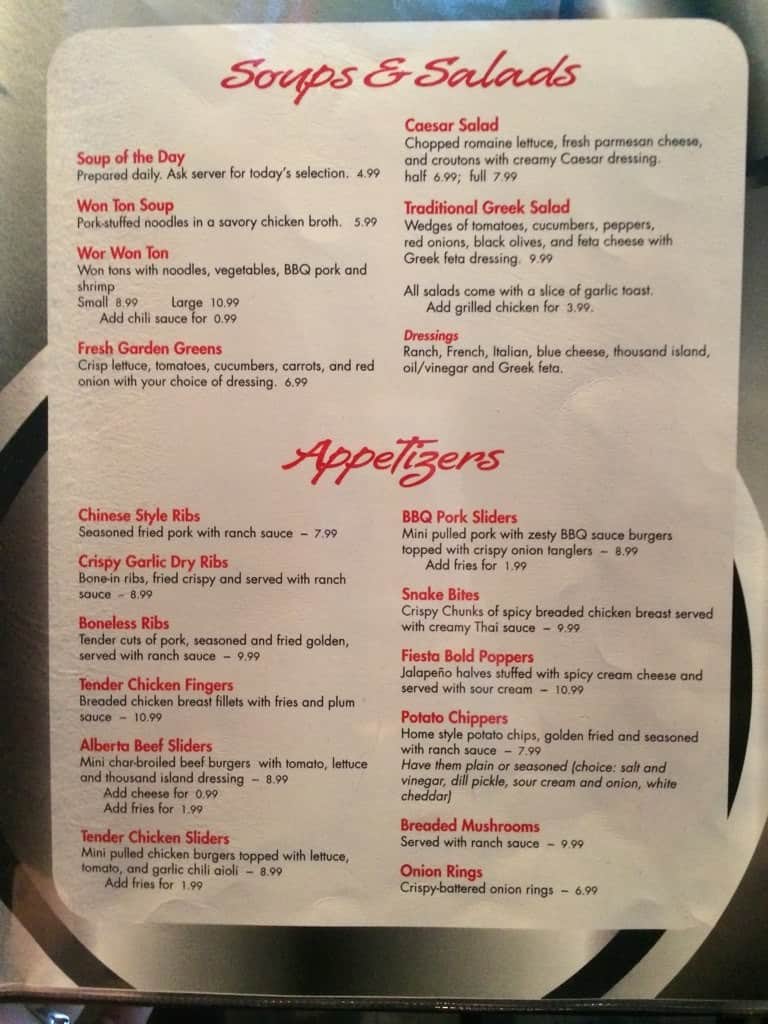 Menu at Silver Point Pub & Eatery, Calgary, Silver Springs Blvd NW #8