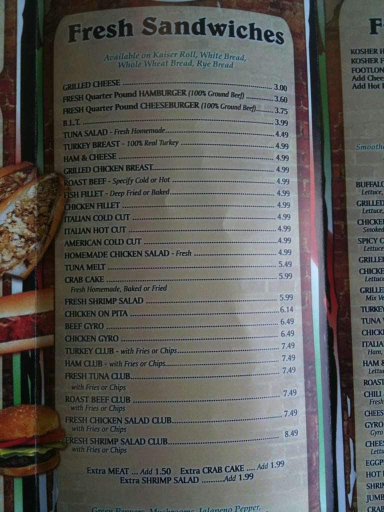 Menu at Pizza 786 pizzeria, Arbutus, East Dr